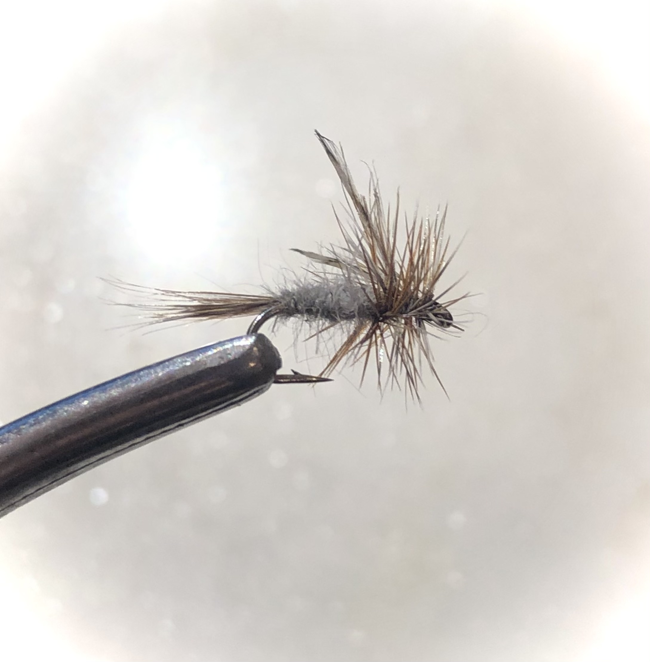 Adams Dry Fly Size 22 One Dozen (12 QTY) - Ames Fly Fishing