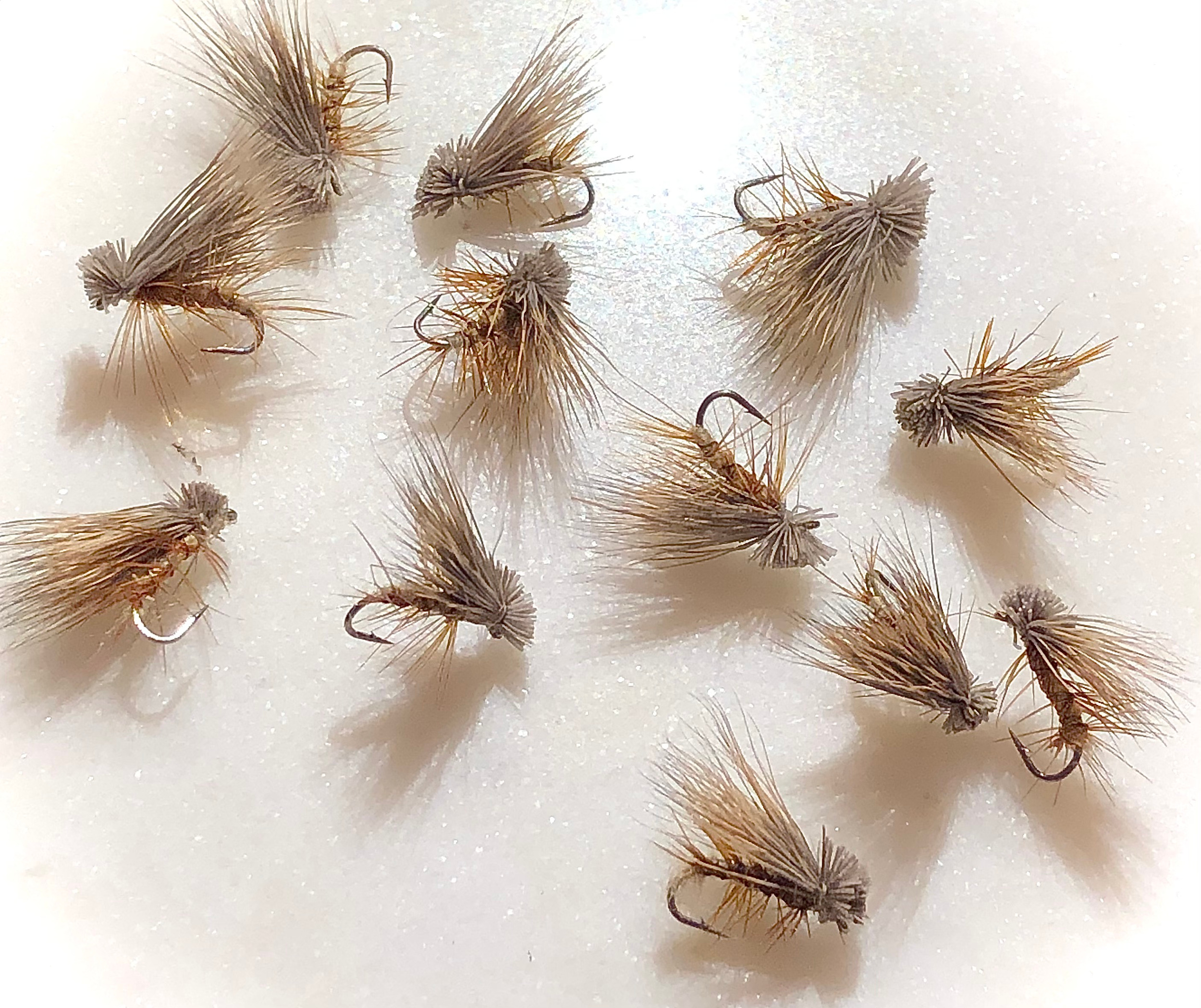 Elk Hair Caddis Size 22 One Dozen (12 QTY) - Ames Fly Fishing