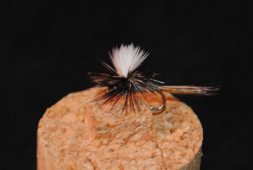 Parachute Adams Dry Fly Size 18 One Dozen (12 QTY) - Ames Fly Fishing