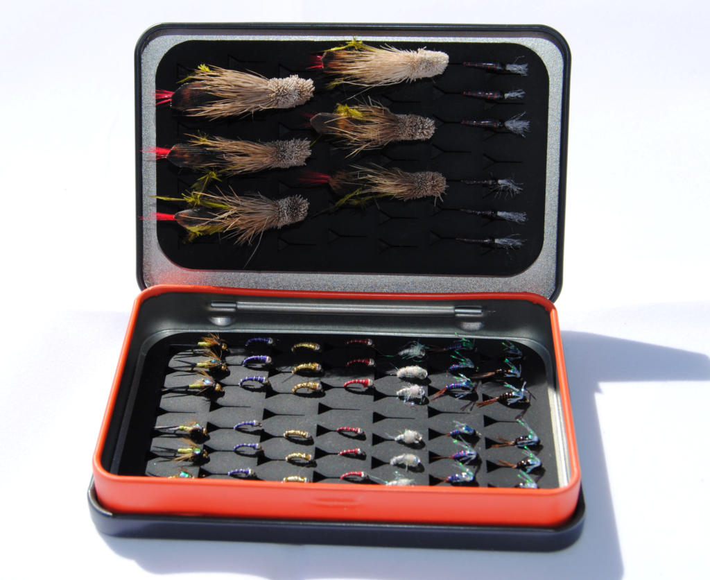 Hopper Dropper Flies Assortment Loaded Mini Tin Brook Trout - Ames Fly ...